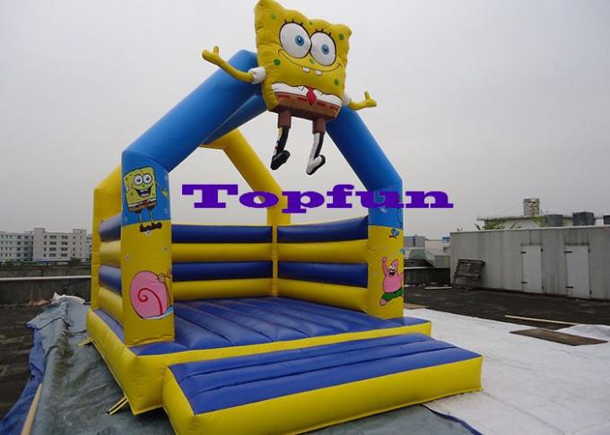 Inflatable Trampoline With SpongeBob Squarepants For Kids Party ...