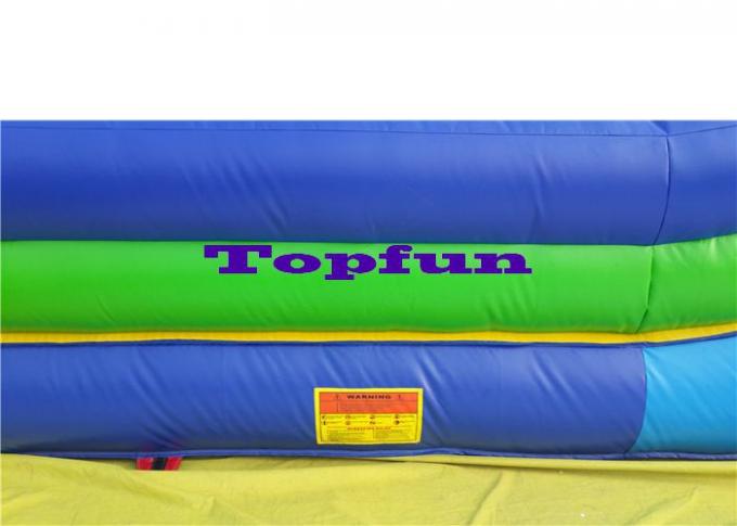 Gaint Inflatable Water Slide Outdoor Amusement Park / Beach Sliding Games