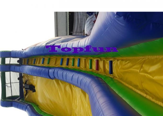 Gaint Inflatable Water Slide Outdoor Amusement Park / Beach Sliding Games