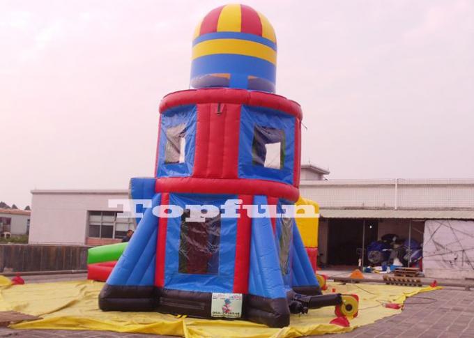 Customize 10m Tall Rocket Inflatable Jumping Castle Bouncer Tower ...