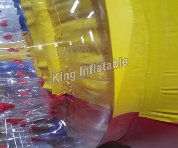 Crazy Fun Airtight 0.8mm PVC / TPU Blow Up Water Rolling Toy For ...