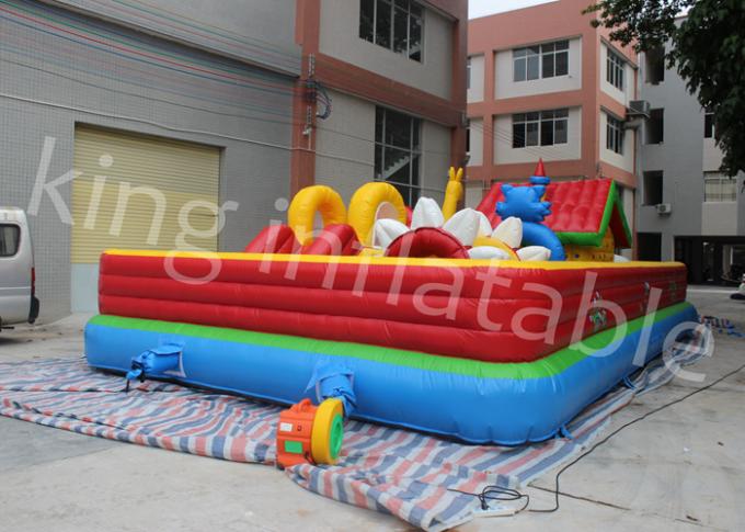 Giant Animal Children Inflatable Happy Hop Jumping Castle With CE ...