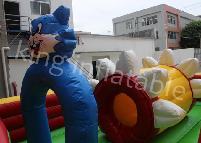 Giant Animal Children Inflatable Happy Hop Jumping Castle With CE ...