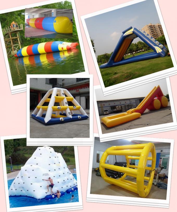 Outdoor Adults Giant Inflatable Water Parks , Floating Playgrounds ...