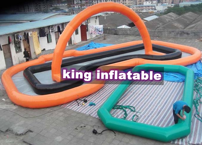 Customize PVC Inflatable Water Maze For Water Parks , Inflatable ...