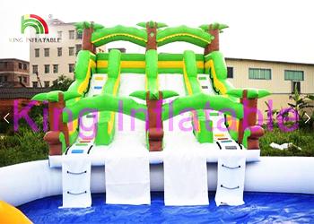 Commercial Inflatable Water Parks For Entertain / Inflatable Water ...