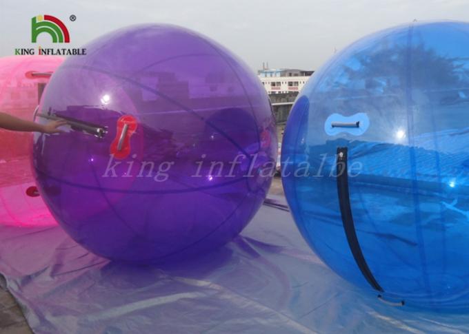 Durable colorful Inflatable Walk On Water Ball 2m Dia 1.0mm Waterproof ...