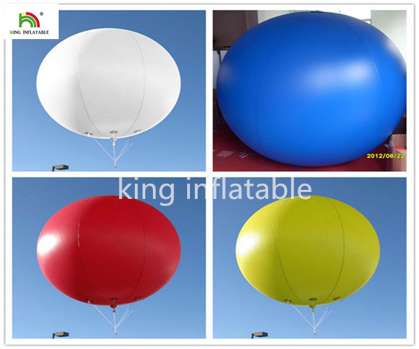 3m Diameter PVC Red Inflatable Advertising Products / Giant Advertising ...