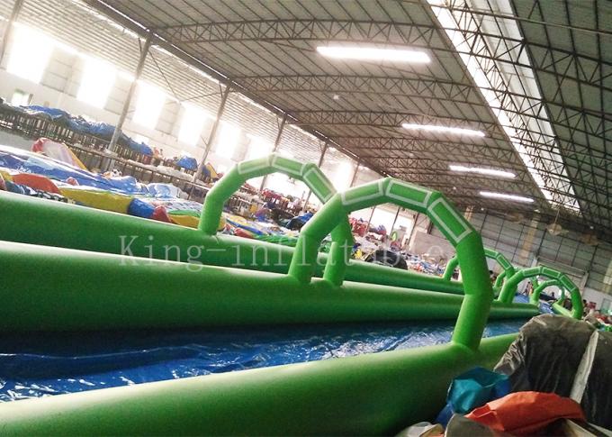 100×3m Giant PVC Tarpaulin Inflatable Slip Slide The City For Adult ...