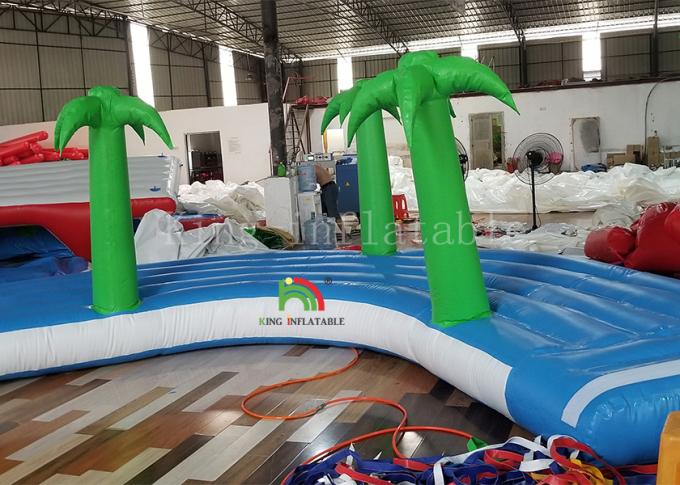 Adult Floating Play Aqua Fun Inflatable Water Parks Blow Up Water ...