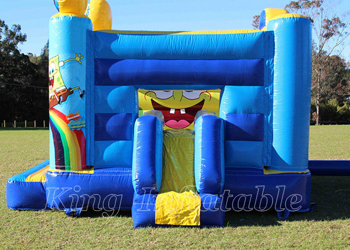 Outdoor Party Inflatable Bouncer House Bounce Spongebob Jumping Bouncy ...