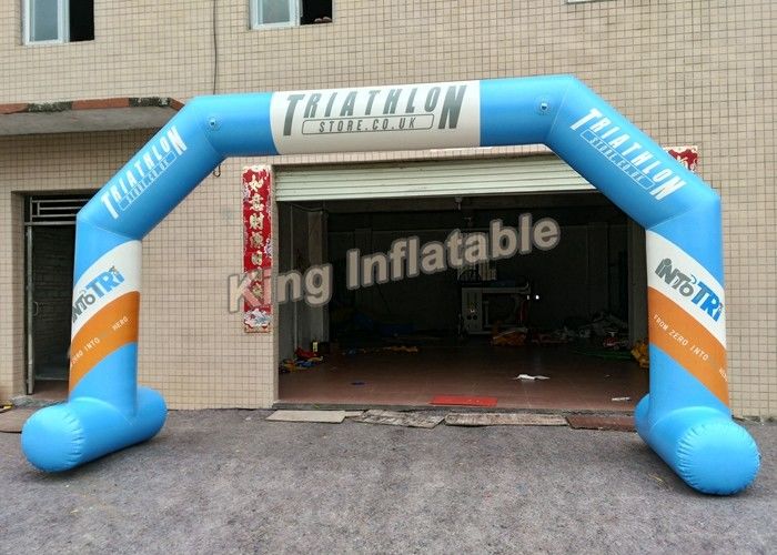 Inflatable Airtight Advertising Arch , Custom Inflatable Arch With PVC ...