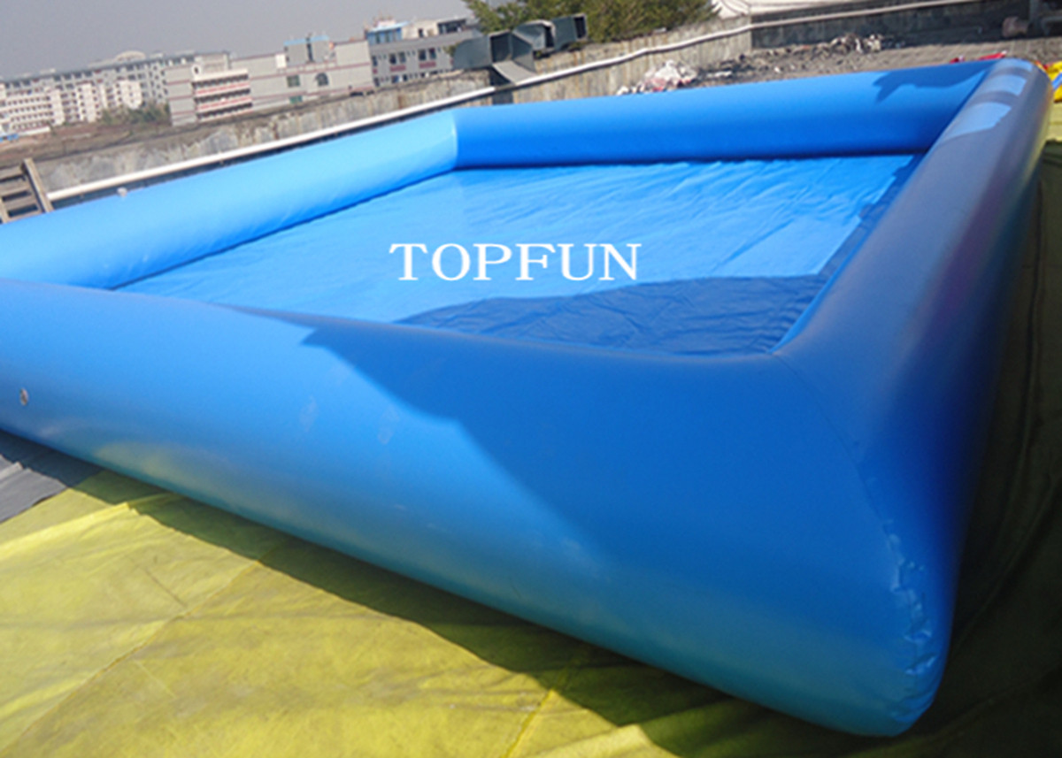 Outdoor Durable PVC Inflatable Swimming Pools For Family Amusement ...