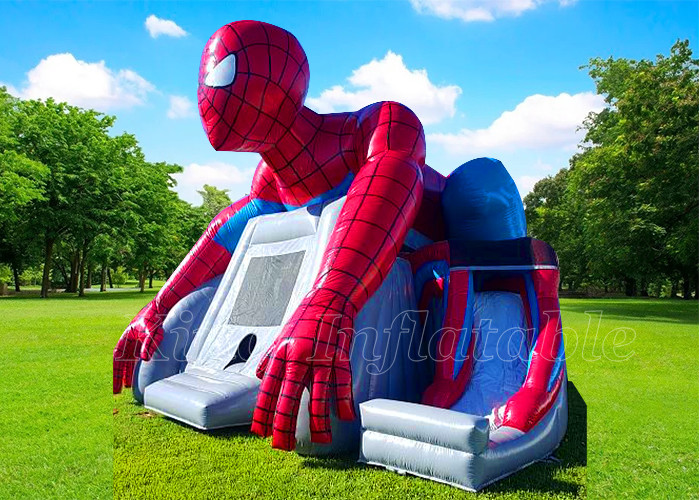 Kids Outdoor Inflatable Bouncers Jumping Castle Combo 6m X 6m X6m Jump ...