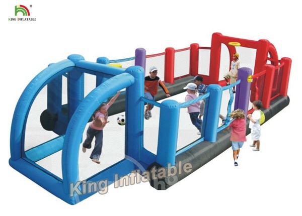 Commercial Inflatable Sports Games Double Color / Giant Inflatable ...