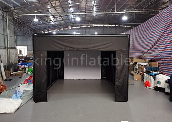 0.65mm PVC Airtight Inflatable Golf Driving Range simulatorTent For ...