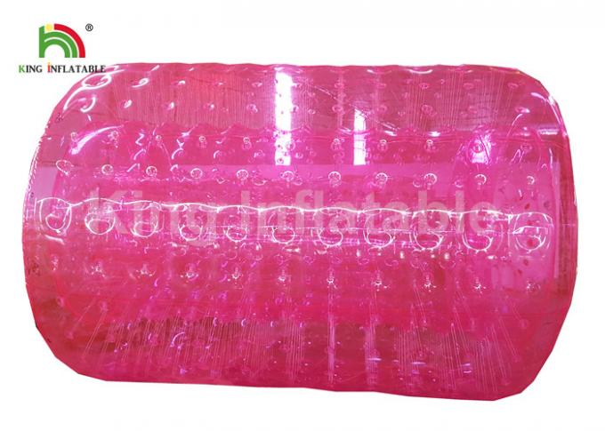 2.4m Diameter Adults Pink Inflatable Water Zorb Roller PVC Water Toy ...